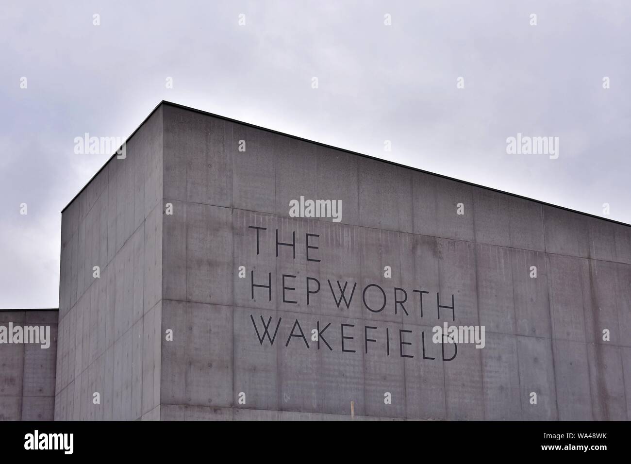 The Hepworth Wakefield Gallery in Yorkshire England Stock Photo - Alamy