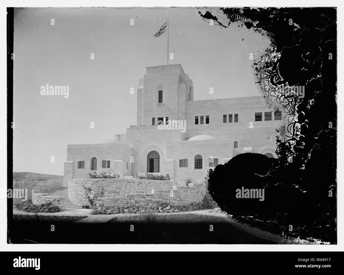 British government house and jerusalem hi-res stock photography and ...