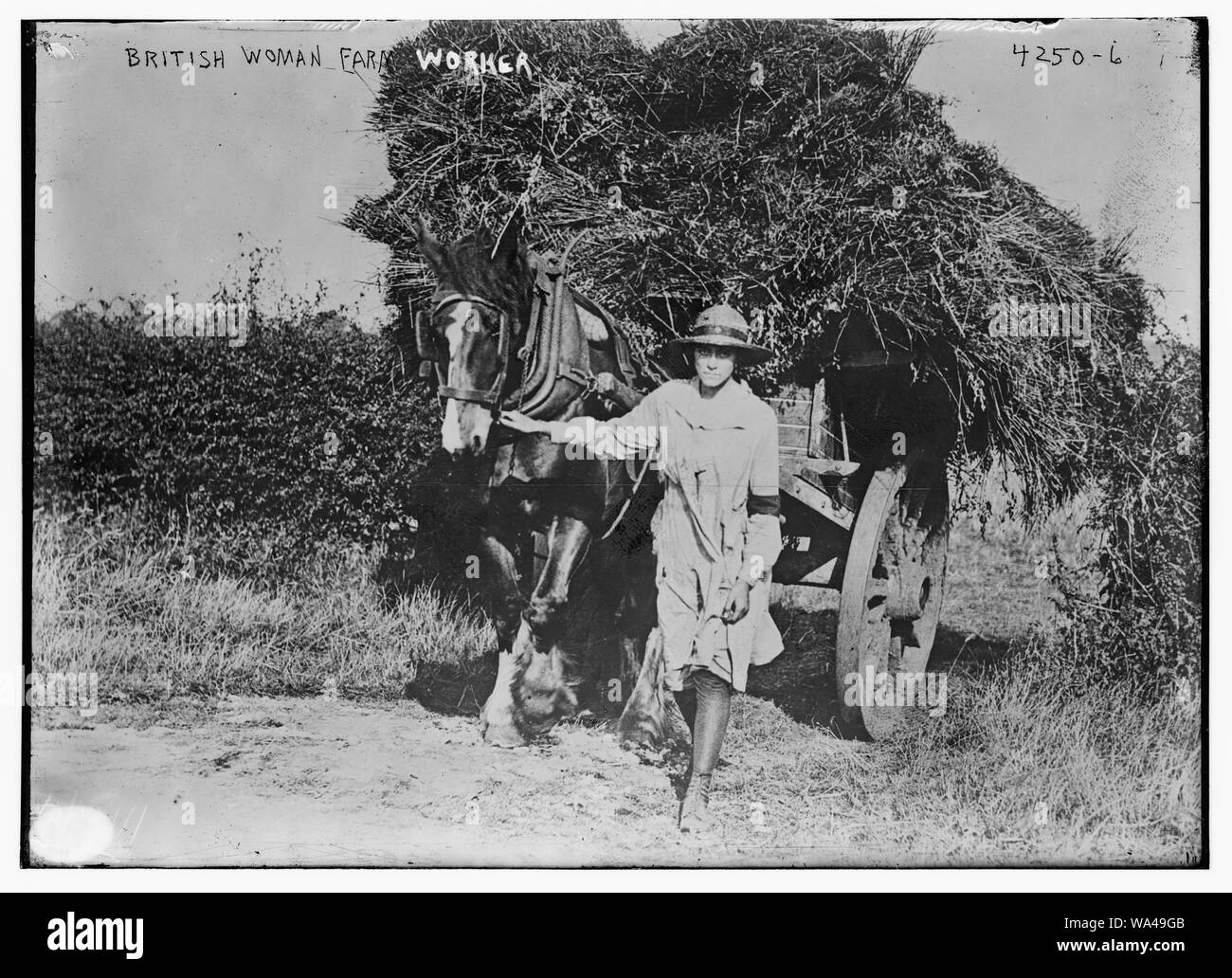 British woman farm worker Stock Photo - Alamy