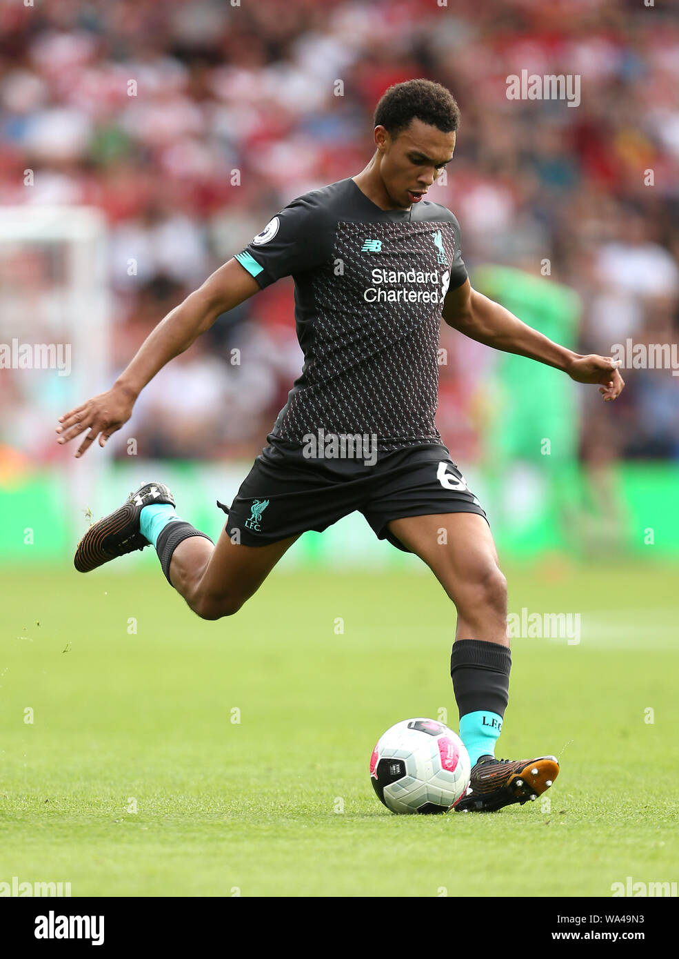 Liverpool's Trent Alexander-Arnold during the Premier League match at ...