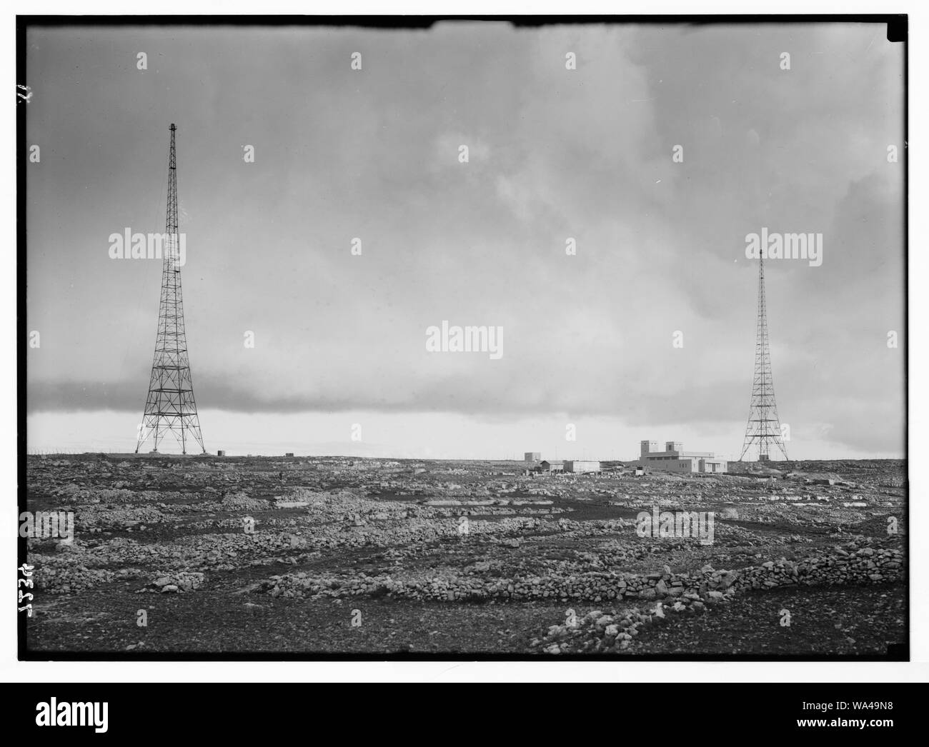 Palestine broadcasting service radio tower hi-res stock photography and ...