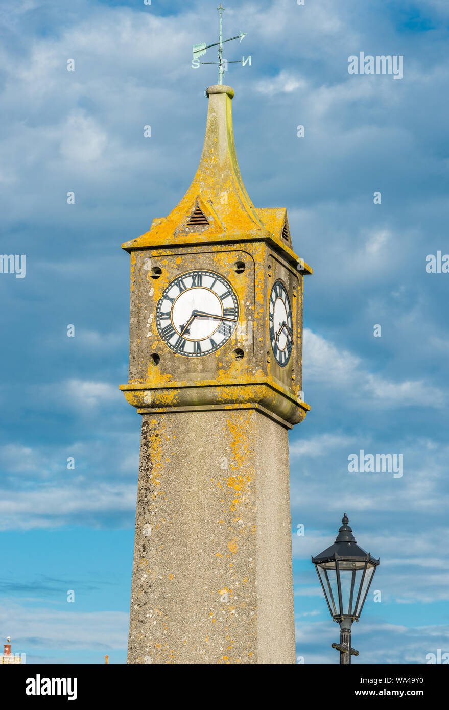 Cornwall cornish village clock tower hi-res stock photography and ...