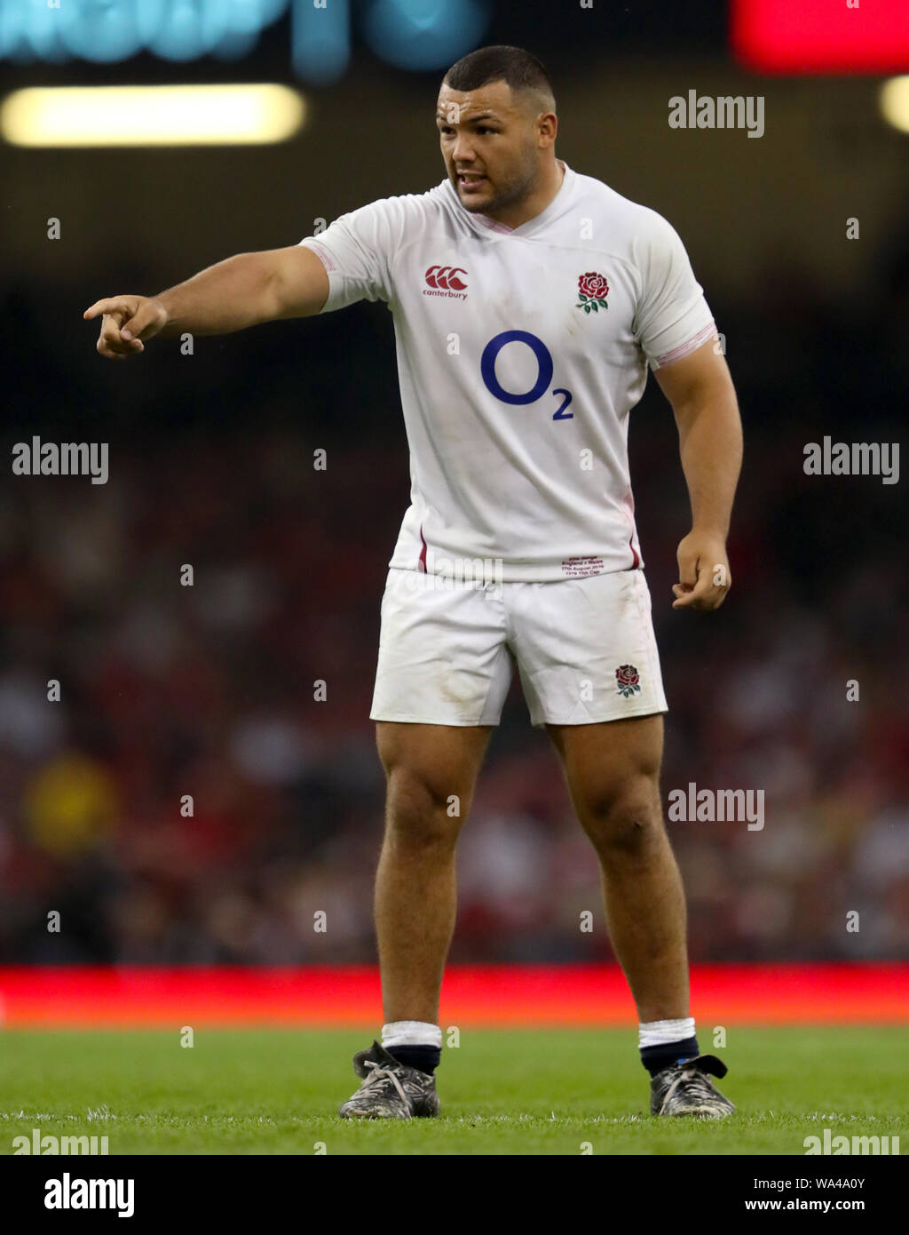 England's Ellis Genge during the International Friendly at The ...