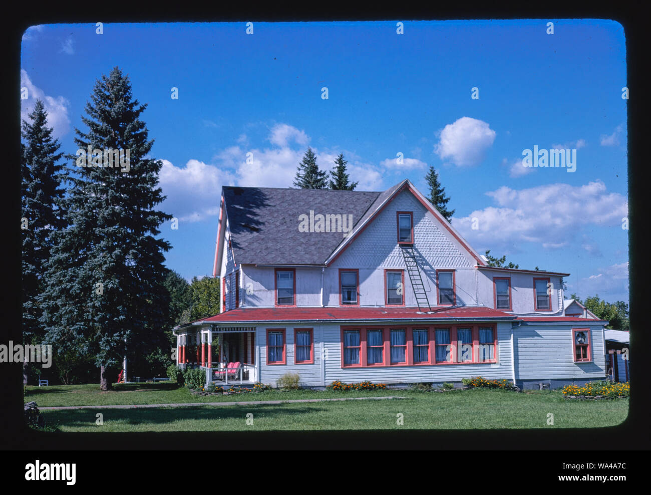 Broken Wheel Ranch Resort, Round Top, New York Stock Photo - Alamy