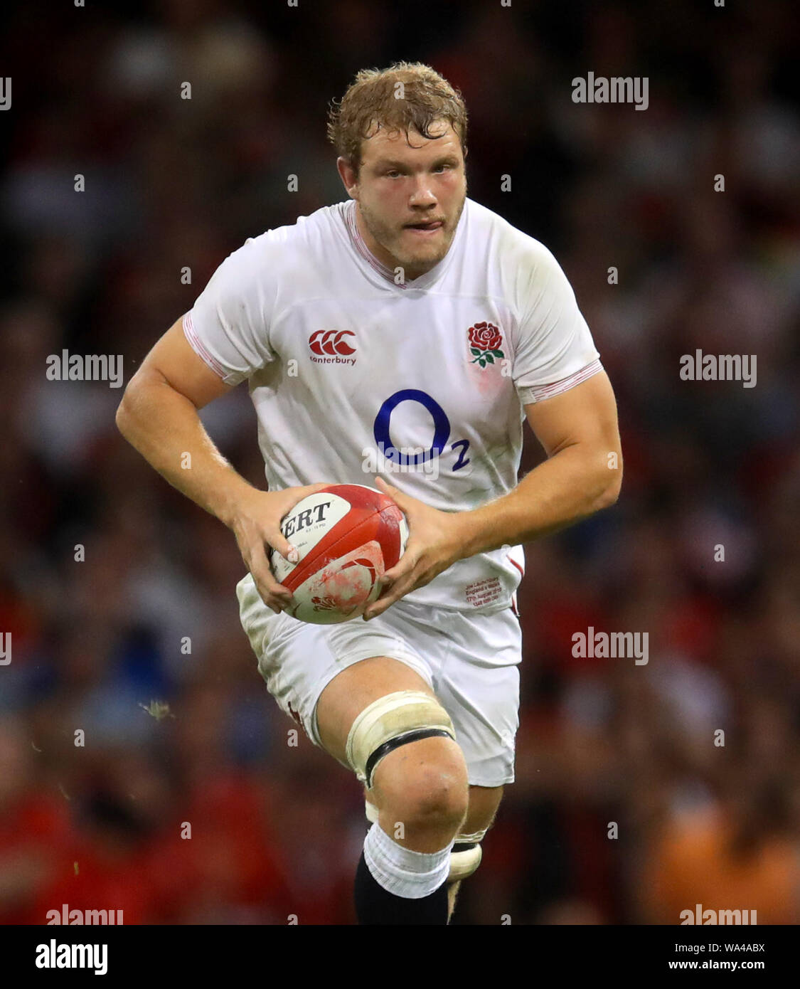 England's Joe Launchbury during the International Friendly at The ...