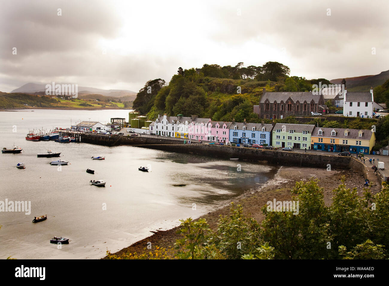Portree harbour, Isle of Skye Stock Photo - Alamy