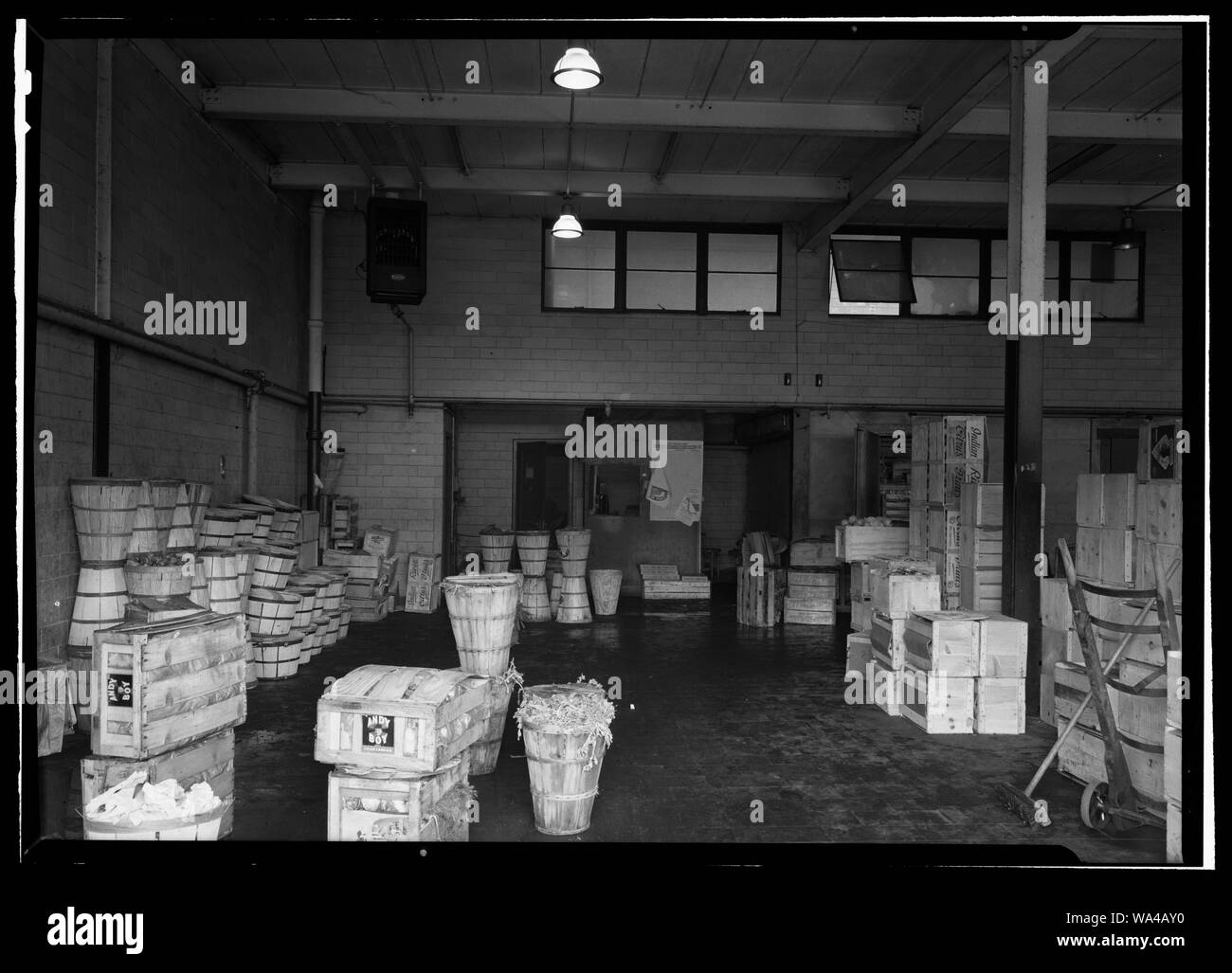 Brooklyn terminal market Black and White Stock Photos & Images - Alamy