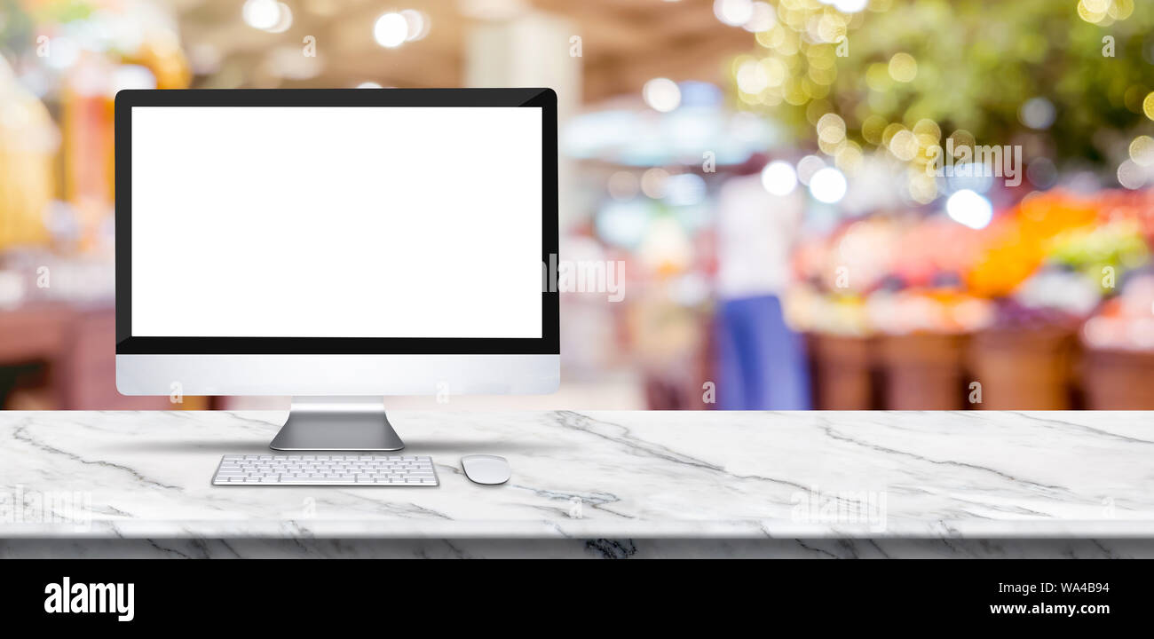 Supermarket computer hi-res stock photography and images - Alamy