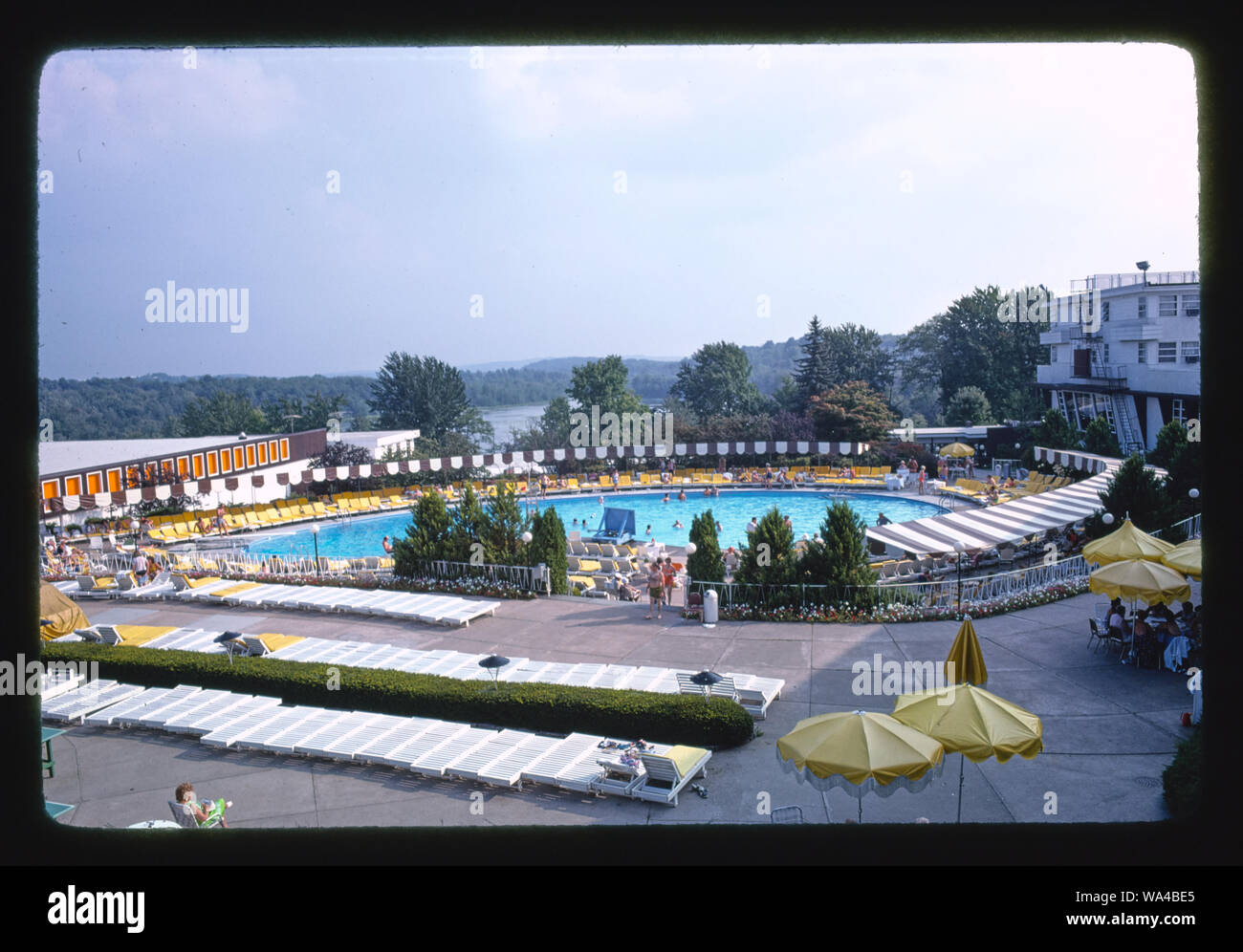 Brown's Hotel, Loch Sheldrake, New York Stock Photo - Alamy