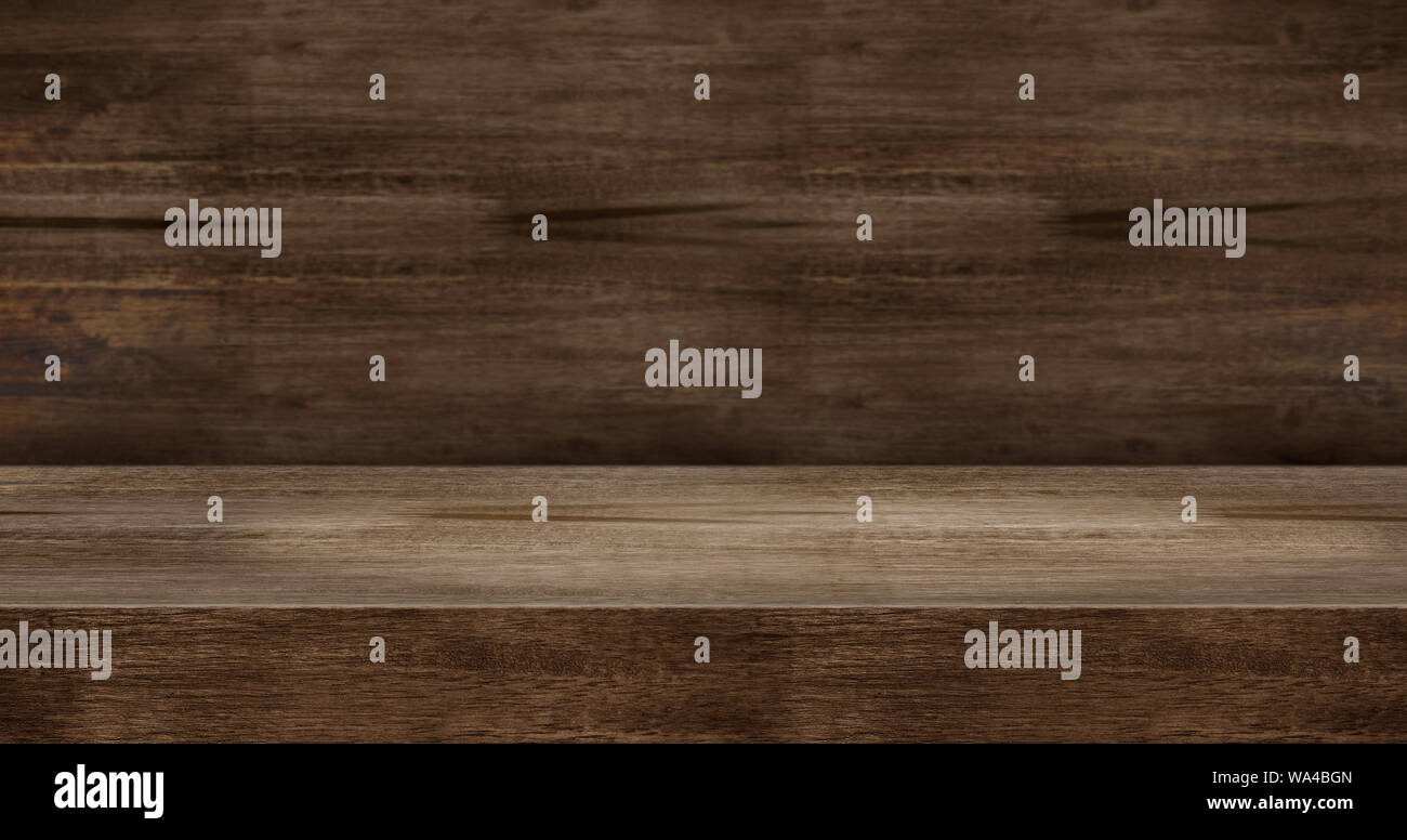 wooden texture table product display background.3d perspective studio ...