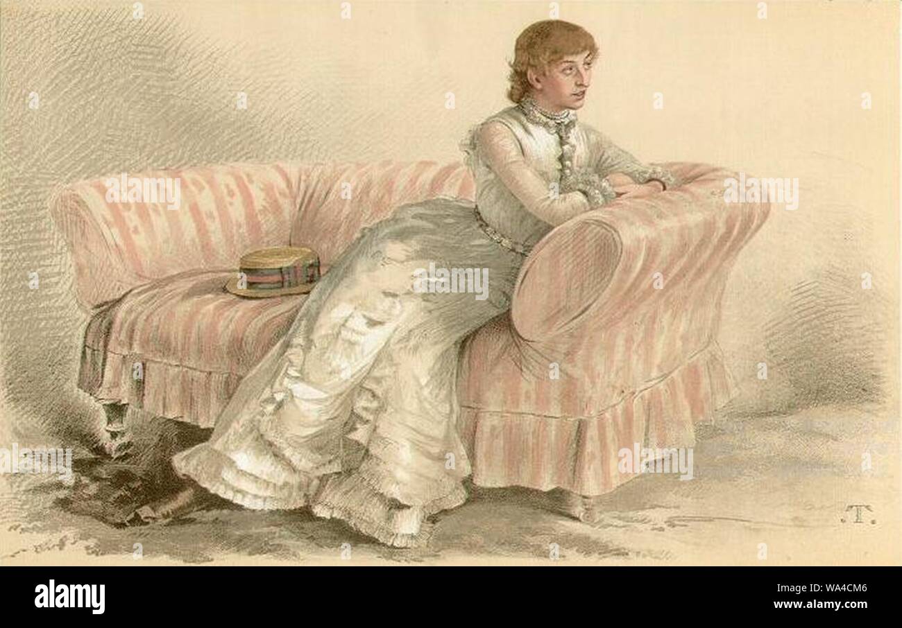 Lady Florence Dixie Vanity Fair Stock Photo - Alamy