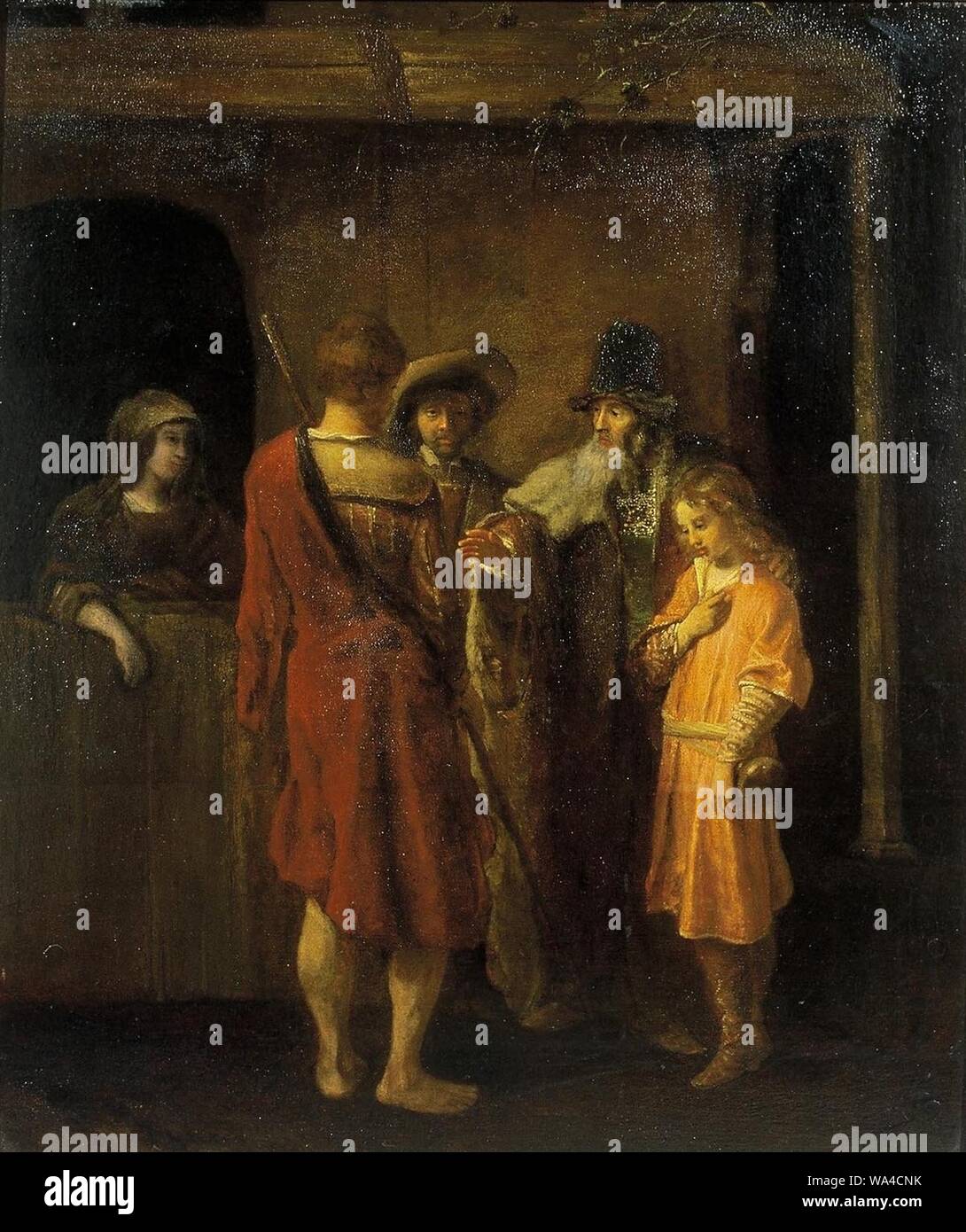 Attributed to Abraham van Dijck 001 Stock Photo - Alamy