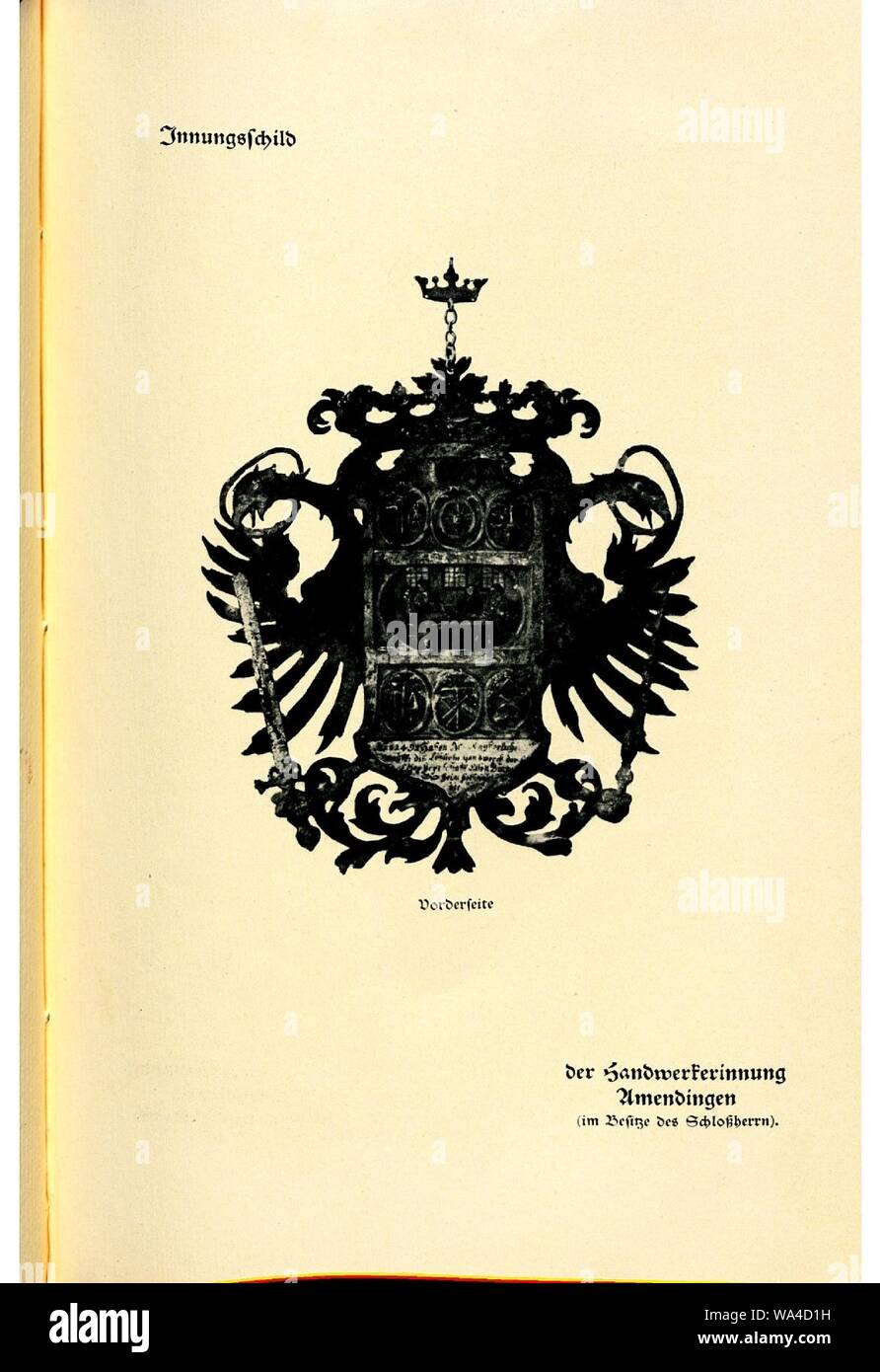 Die Geschichte der Herrschaft Eisenburg Ludwig Mayr 171 Stock Photo - Alamy