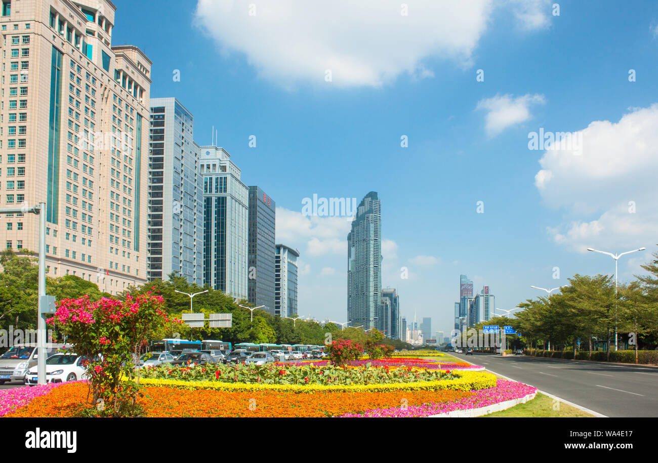 Shenzhen shennan avenue hi-res stock photography and images - Alamy