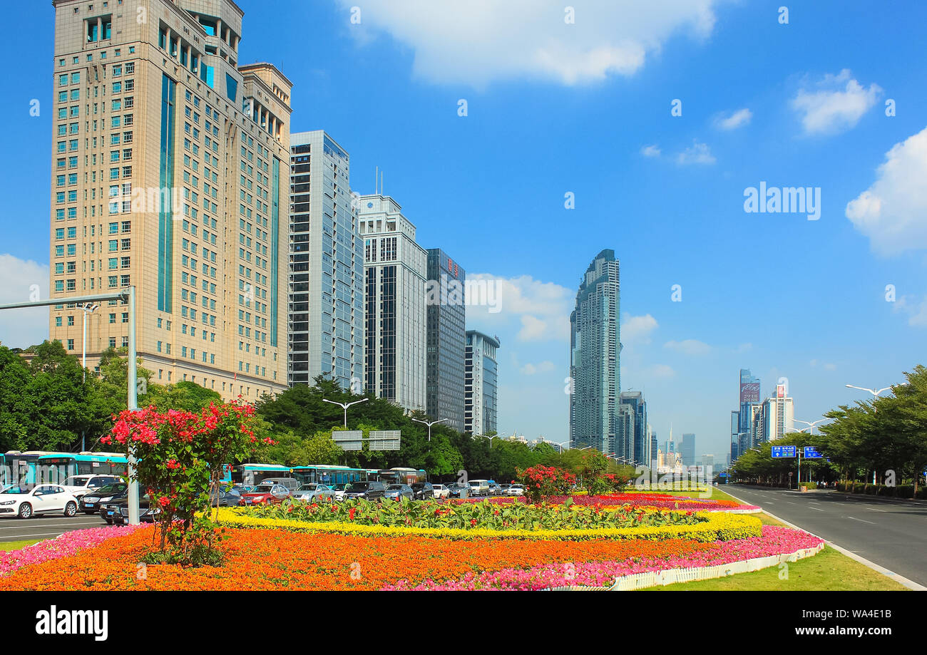 Shenzhen shennan avenue hi-res stock photography and images - Alamy