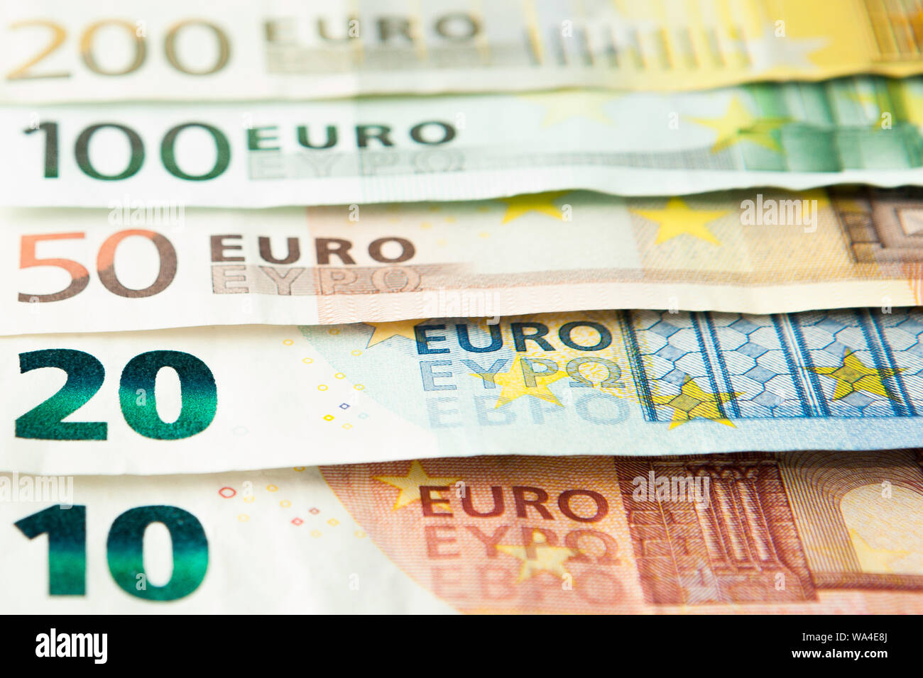 Euro Money. euro cash background, Euro Money Banknotes Stock Photo - Alamy