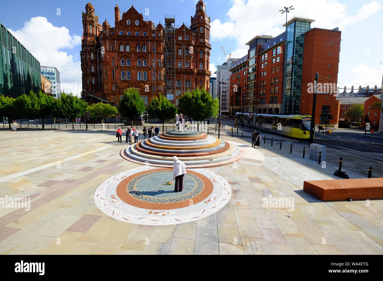 Peterloo massacre monument hi-res stock photography and images - Alamy