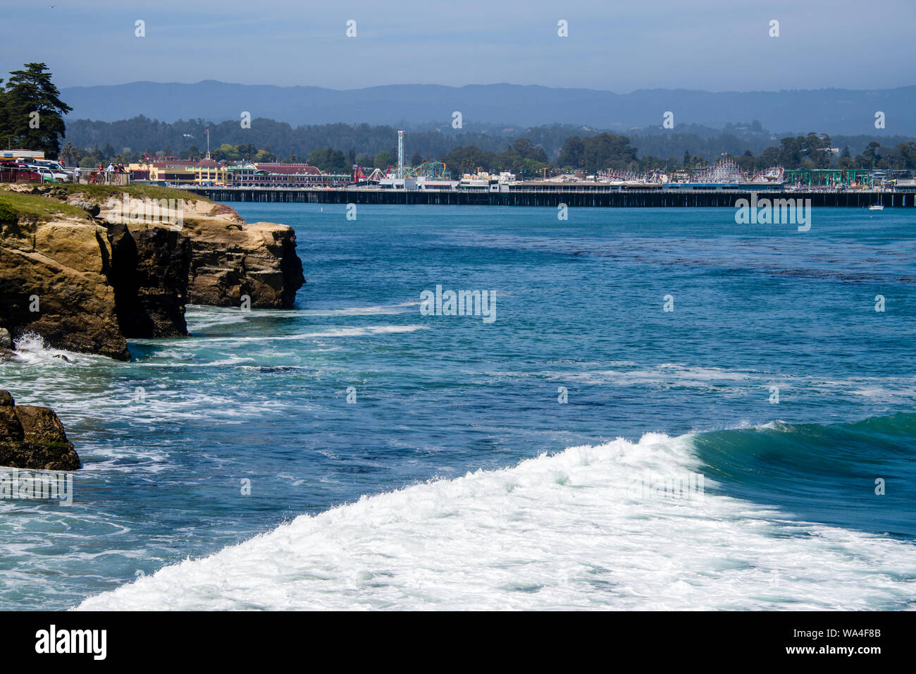 Santa Cruz, CA West Cliff Drive Stock Photo - Alamy