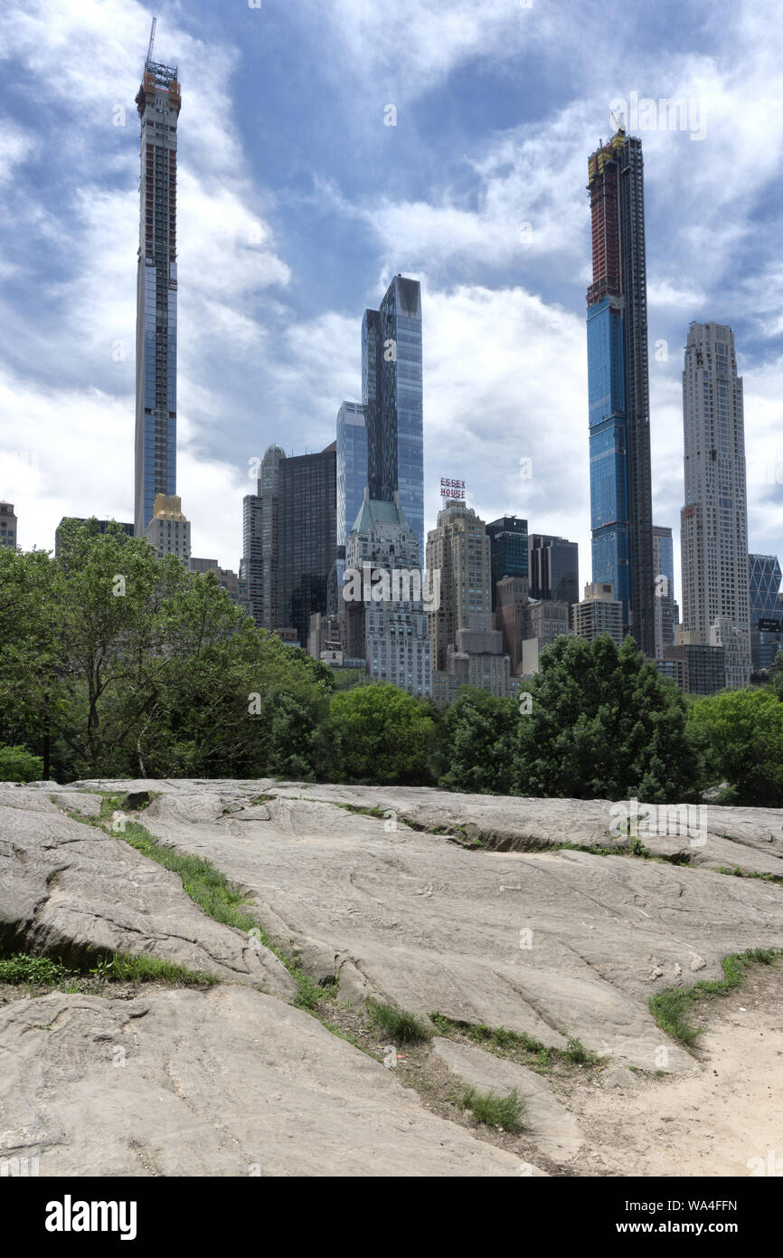 The Rock at Central Park in New York City, America Stock Photo - Alamy