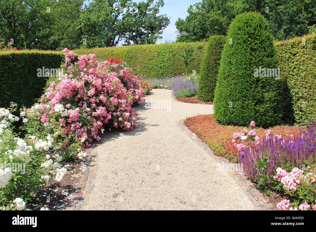 Arcen castle and gardens, The Netherlands Stock Photo - Alamy