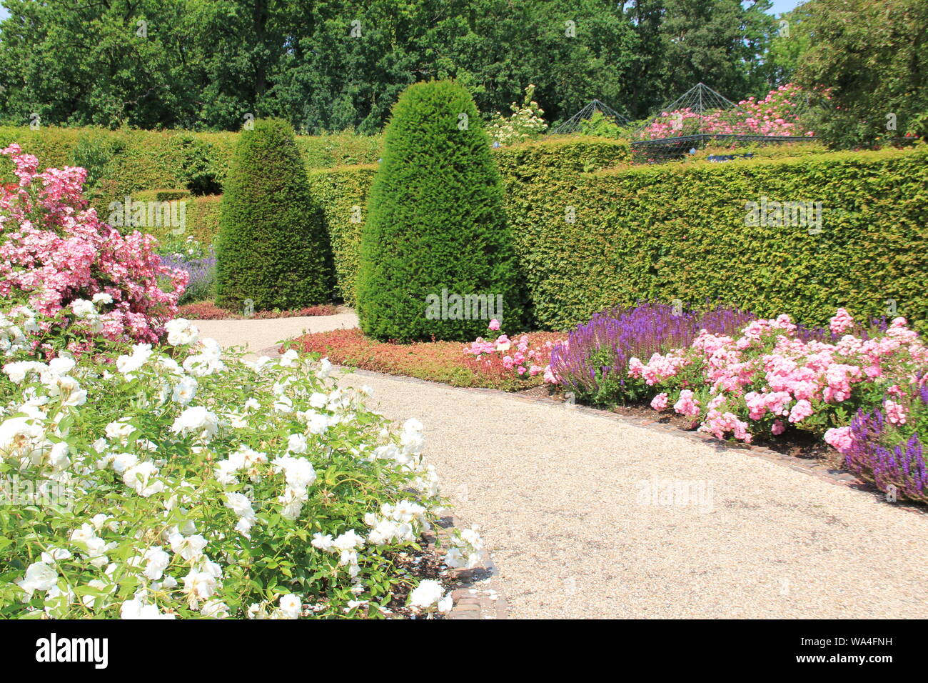 Arcen castle and gardens, The Netherlands Stock Photo - Alamy