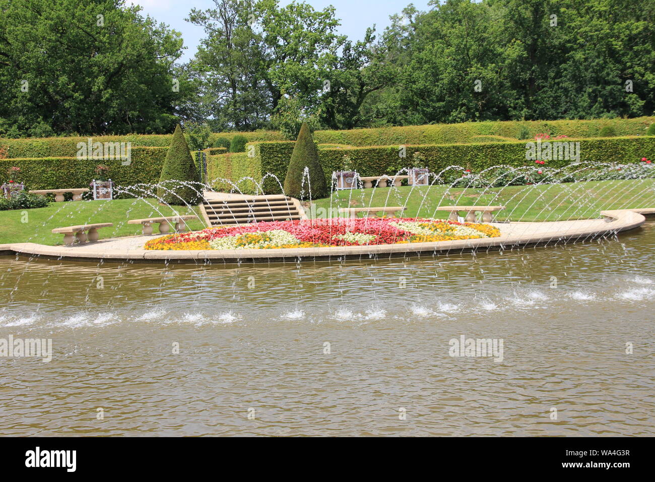 Arcen castle and gardens, The Netherlands Stock Photo - Alamy