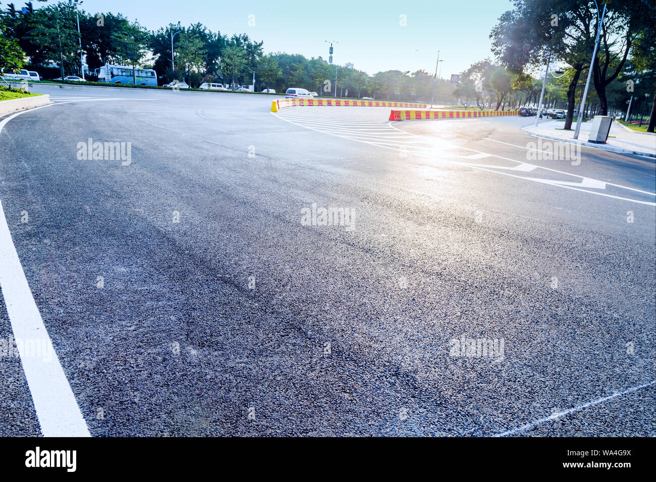 A city without cars Stock Photo - Alamy