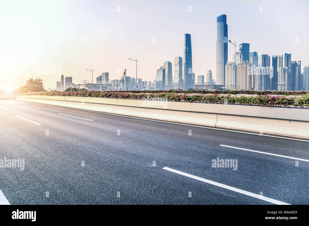 A city without cars Stock Photo - Alamy