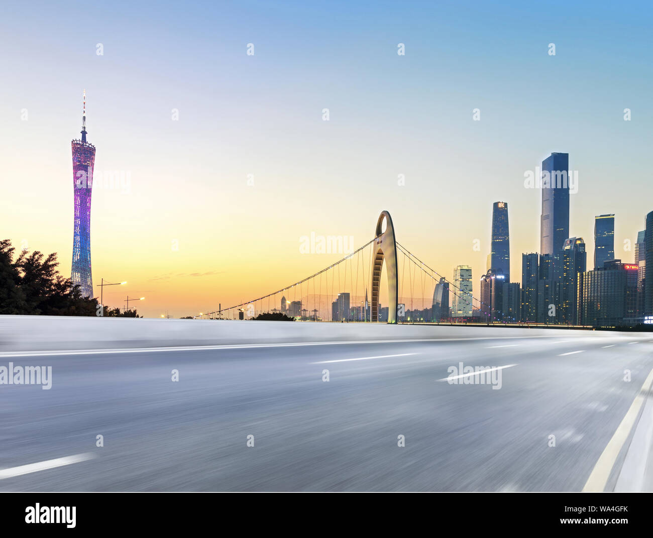 A city without cars Stock Photo - Alamy