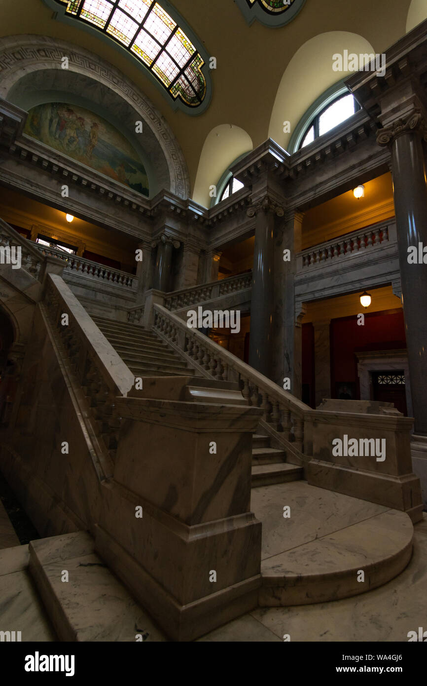 Inside interior indoors dome glass atrium hi-res stock photography and ...