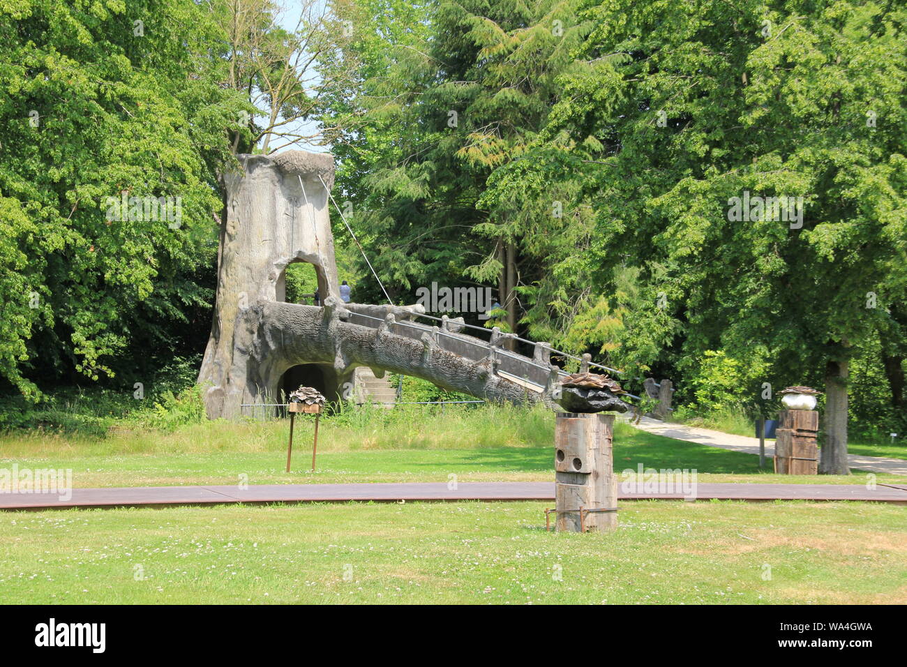 Arcen castle gardens hi-res stock photography and images - Alamy