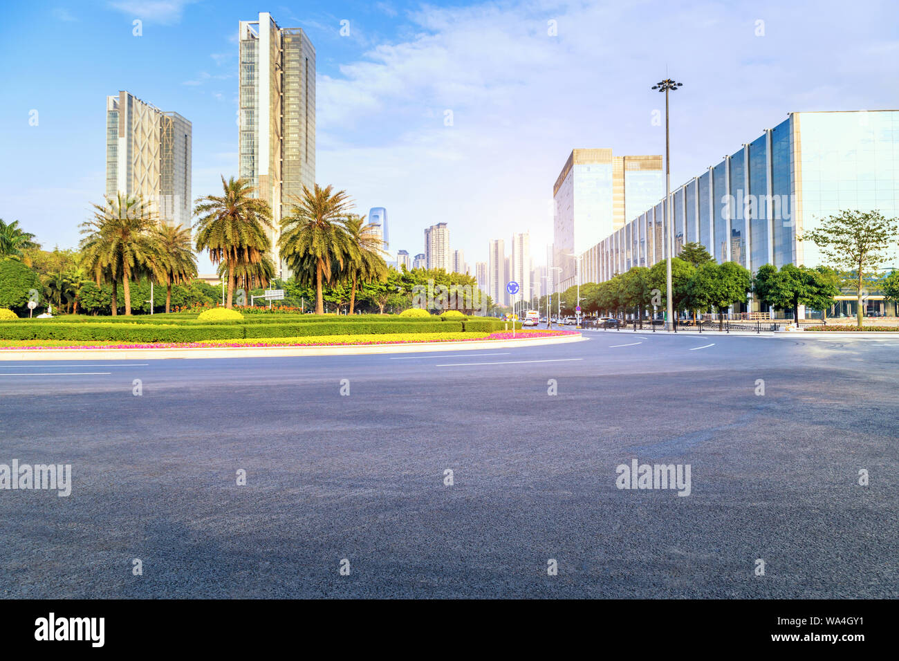 A city without cars Stock Photo - Alamy