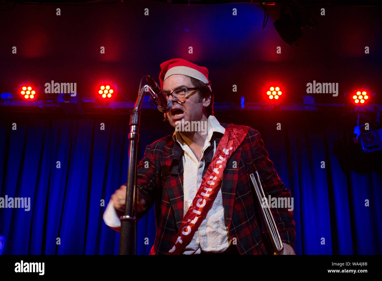 15 August 2019 - London, UK - Ronnie Rigsby (Logan Murray) performing ...