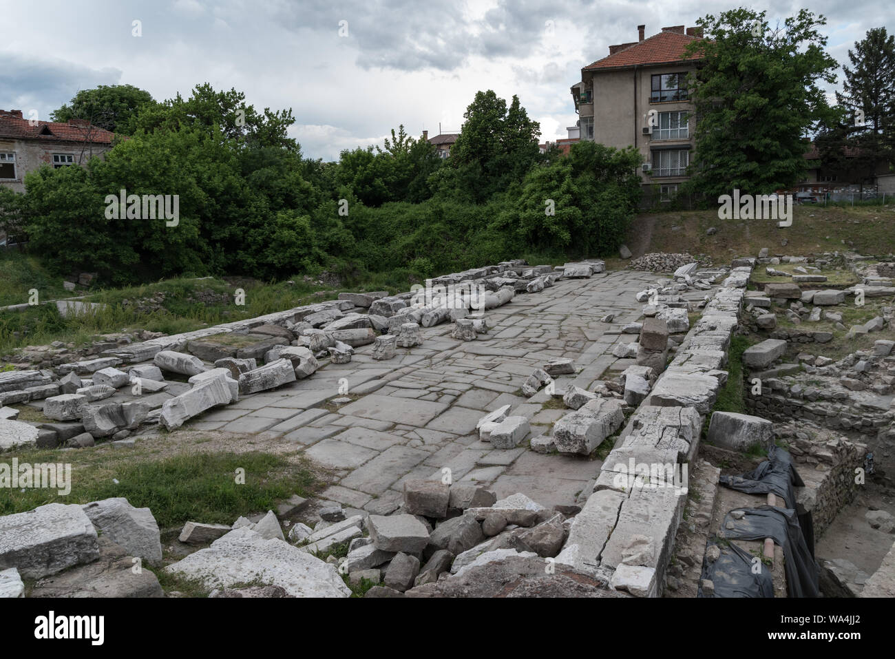 Roman odeon of philippopolis hi-res stock photography and images - Alamy