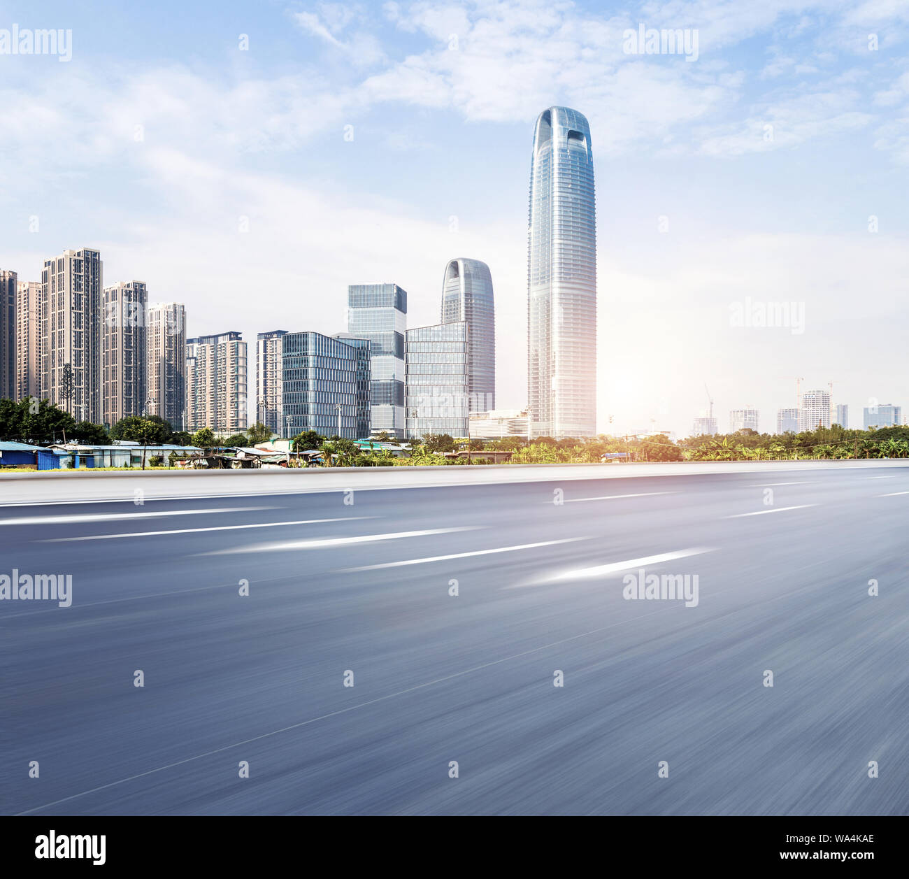 A city without cars Stock Photo - Alamy
