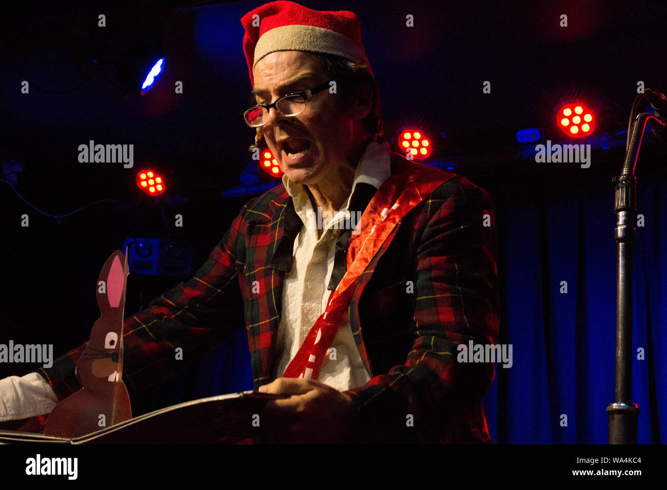 15 August 2019 - London, UK - Ronnie Rigsby (Logan Murray) performing ...