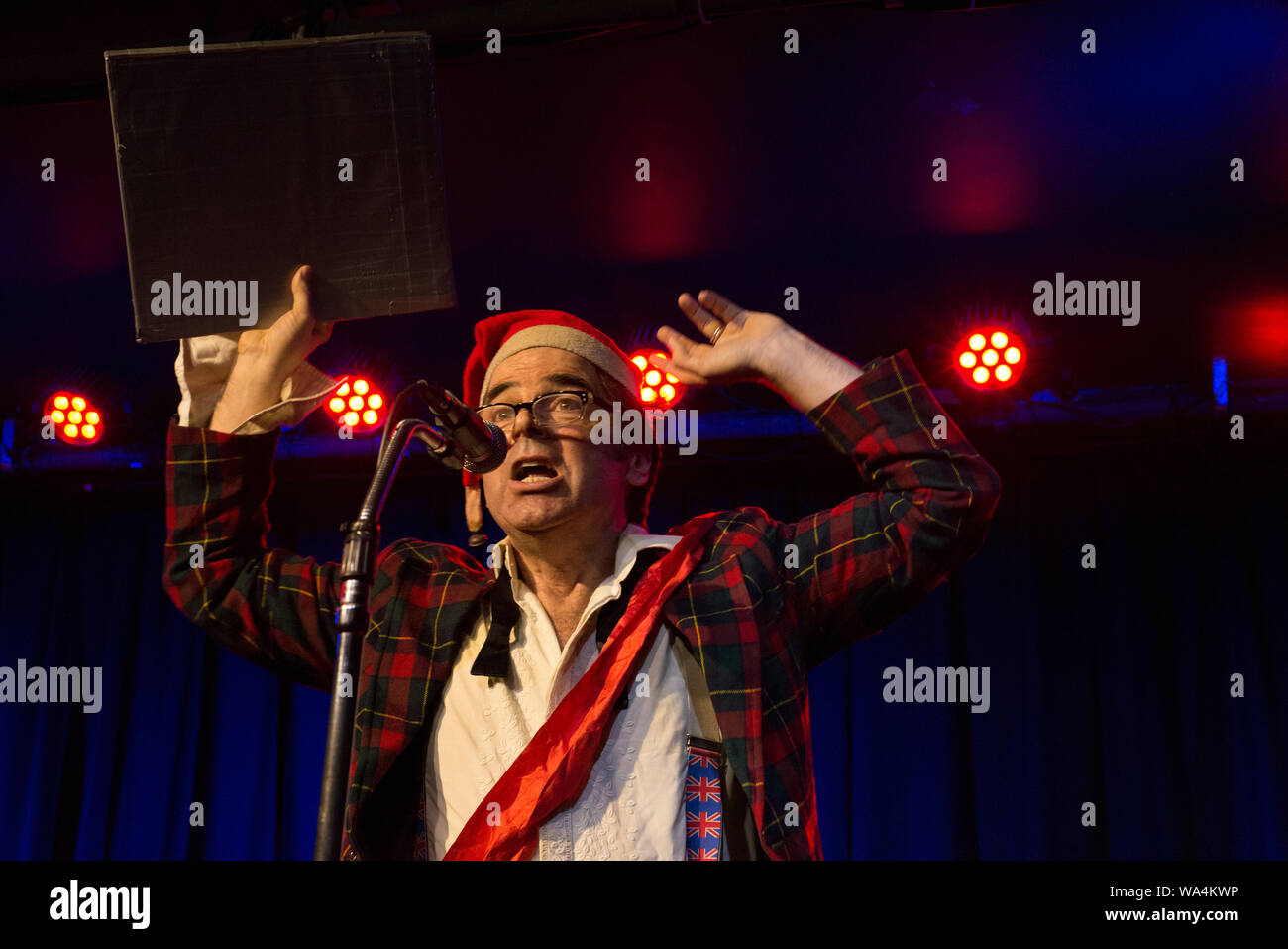 15 August 2019 - London, UK - Ronnie Rigsby (Logan Murray) performing ...