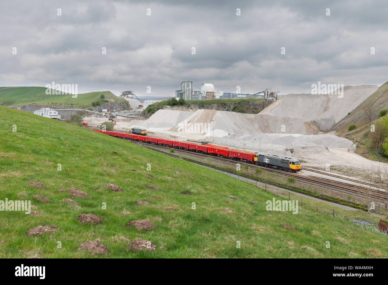 GB Railfreight class 56 locomotive, in use with Victa Railfreight ...