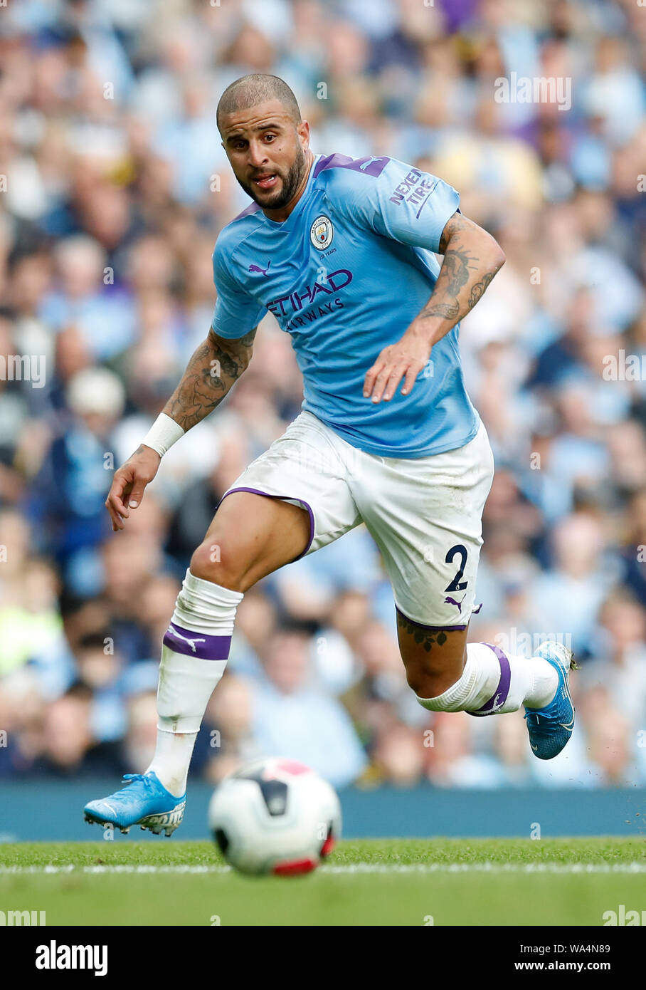 Manchester City's Kyle Walker during the Premier League match at The ...