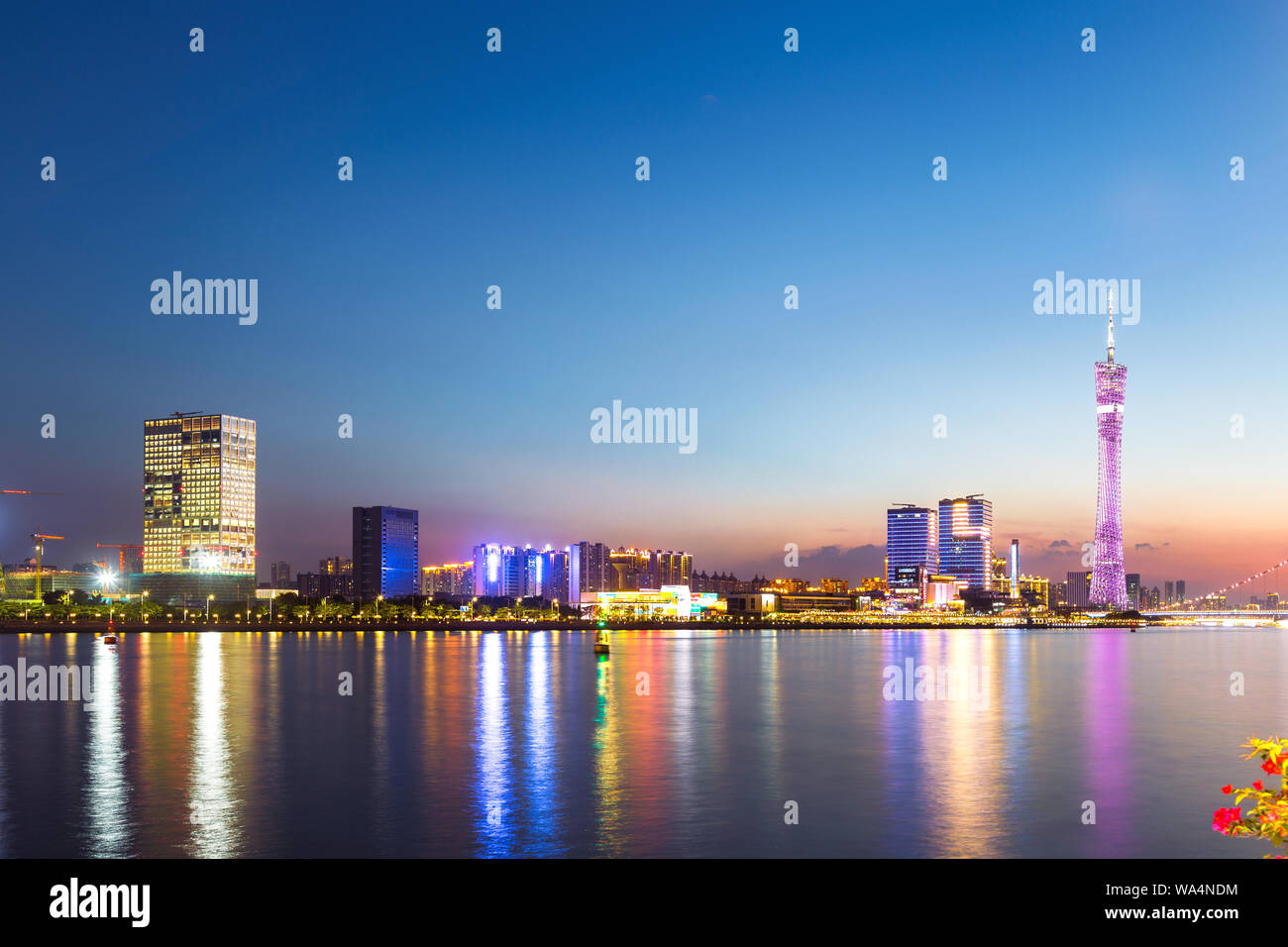 Guangzhou city, guangdong province scenery Stock Photo - Alamy