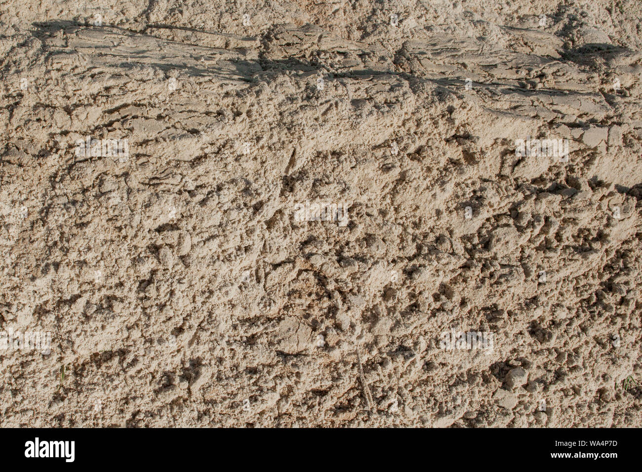 Wet sand texture in the sea shore beach - retro, vintage style look ...