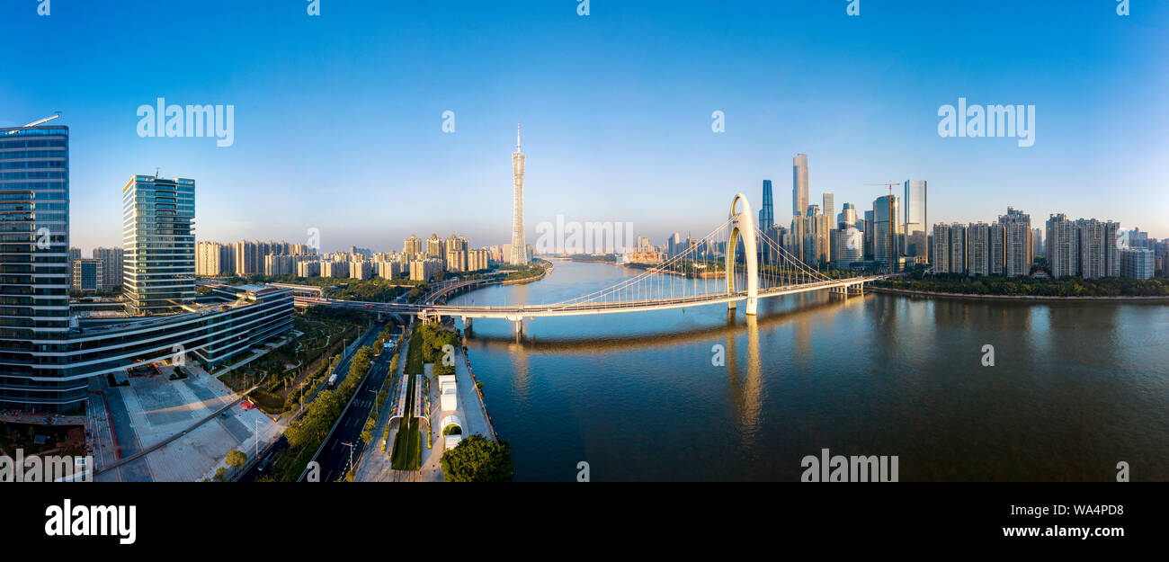 Aerial view guangzhou tower hi-res stock photography and images - Alamy