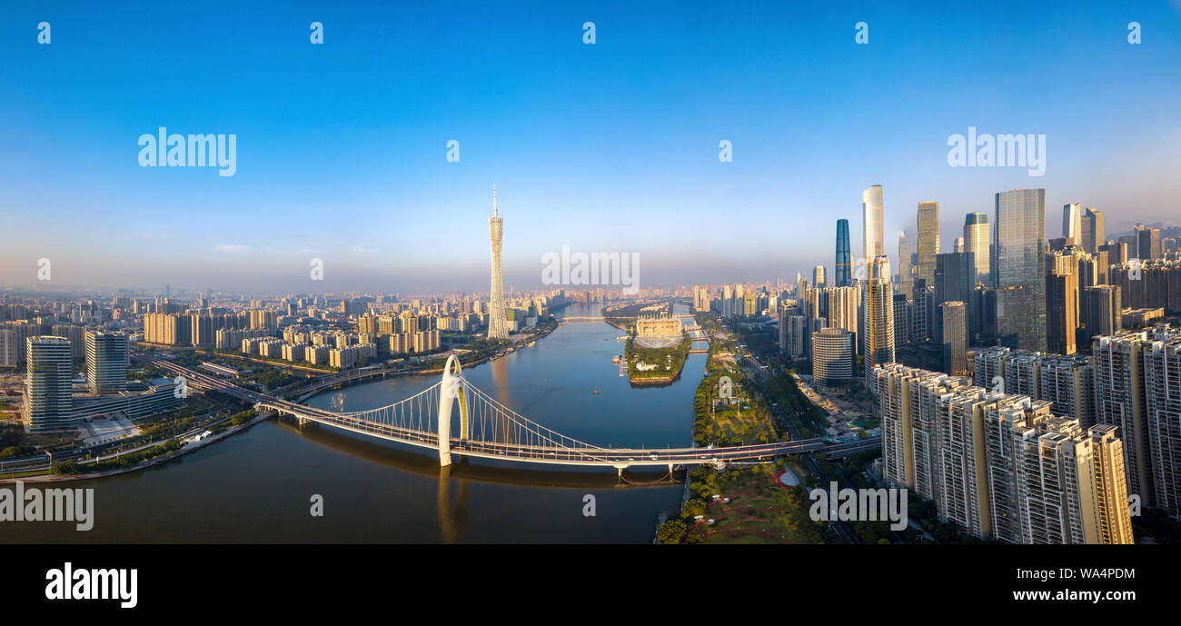 Aerial view guangzhou tower hi-res stock photography and images - Alamy