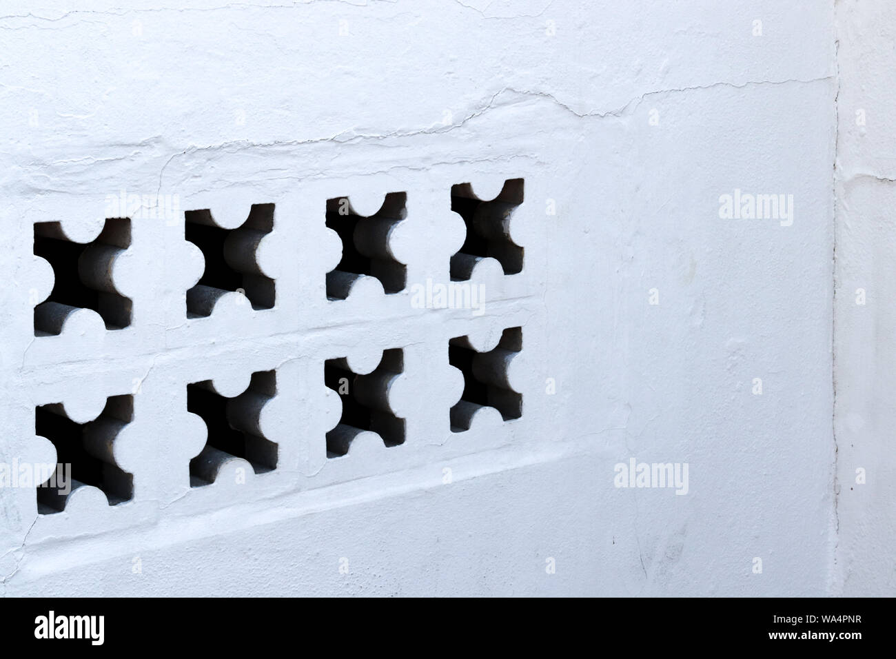 ventilation openings in a white wall Stock Photo - Alamy