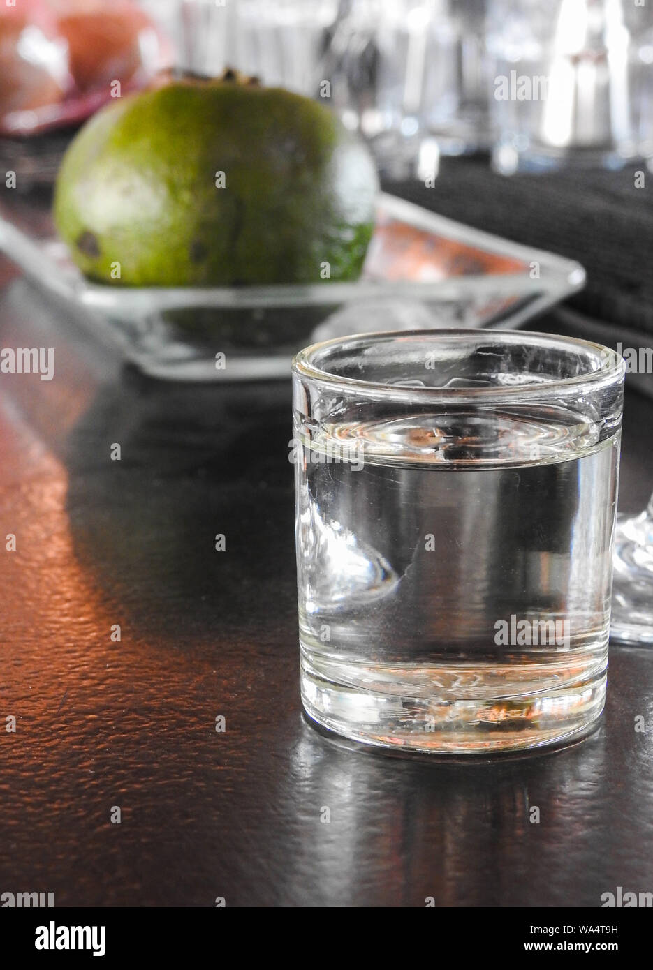 Mezcal, Mexican liquor from agave Stock Photo - Alamy