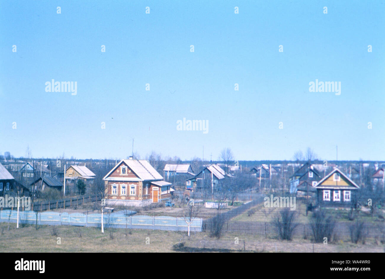 Russia countryside 1970s hi-res stock photography and images - Alamy