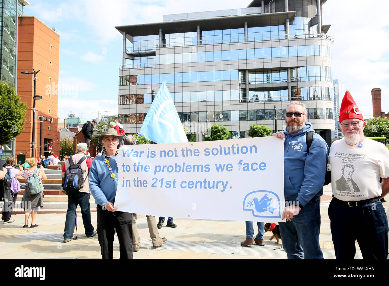 Peterloo massacre monument hi-res stock photography and images - Alamy