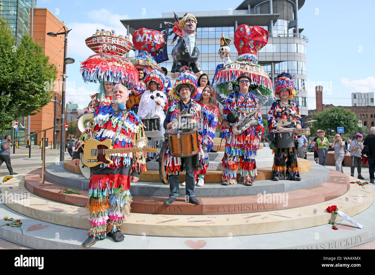 Peterloo massacre monument hi-res stock photography and images - Alamy