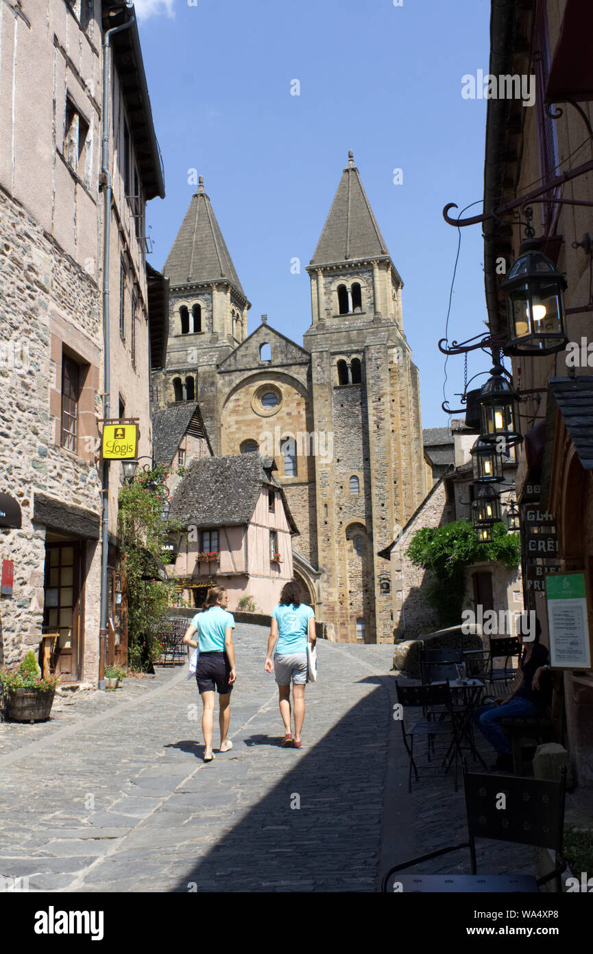 Street village conques hi-res stock photography and images - Alamy