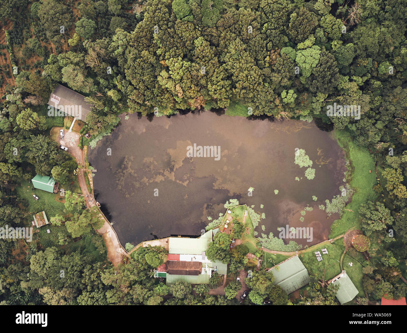 Lake and grass aerial view hi-res stock photography and images - Alamy